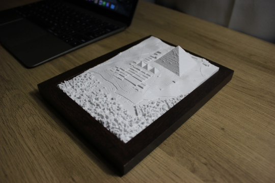 🏙️ The Great Pyramid of Giza 5X7 3D City Series・ STL File for ・Cults