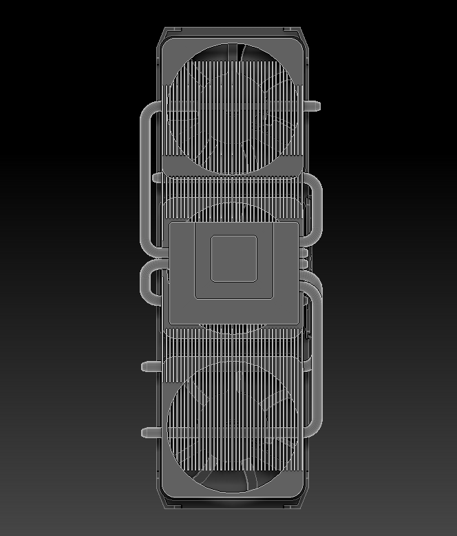 Free STL file Graphic Card RTX (50*50*10 Fan) 📱 ・Model to download and ...