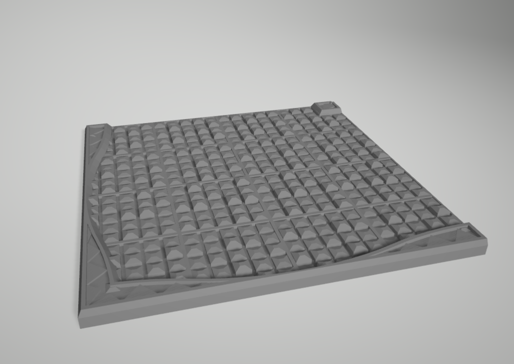 ⚔ 4x4 Modular Stone Road Tiles・ STL File for ・Cults