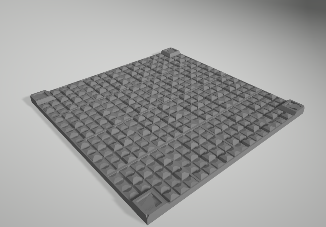 ⚔ 4x4 Modular Stone Road Tiles・ STL File for ・Cults