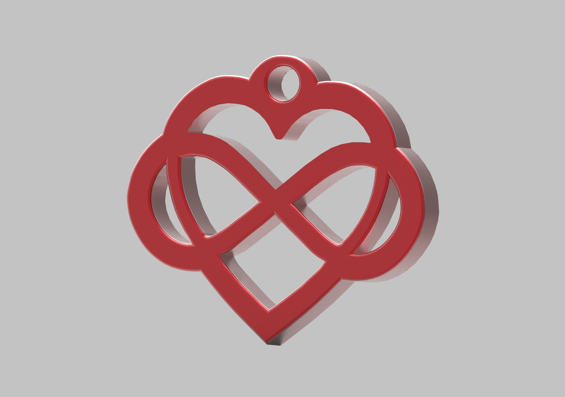 Free STL file Infinity Keychain ♾️・Template to download and 3D print・Cults