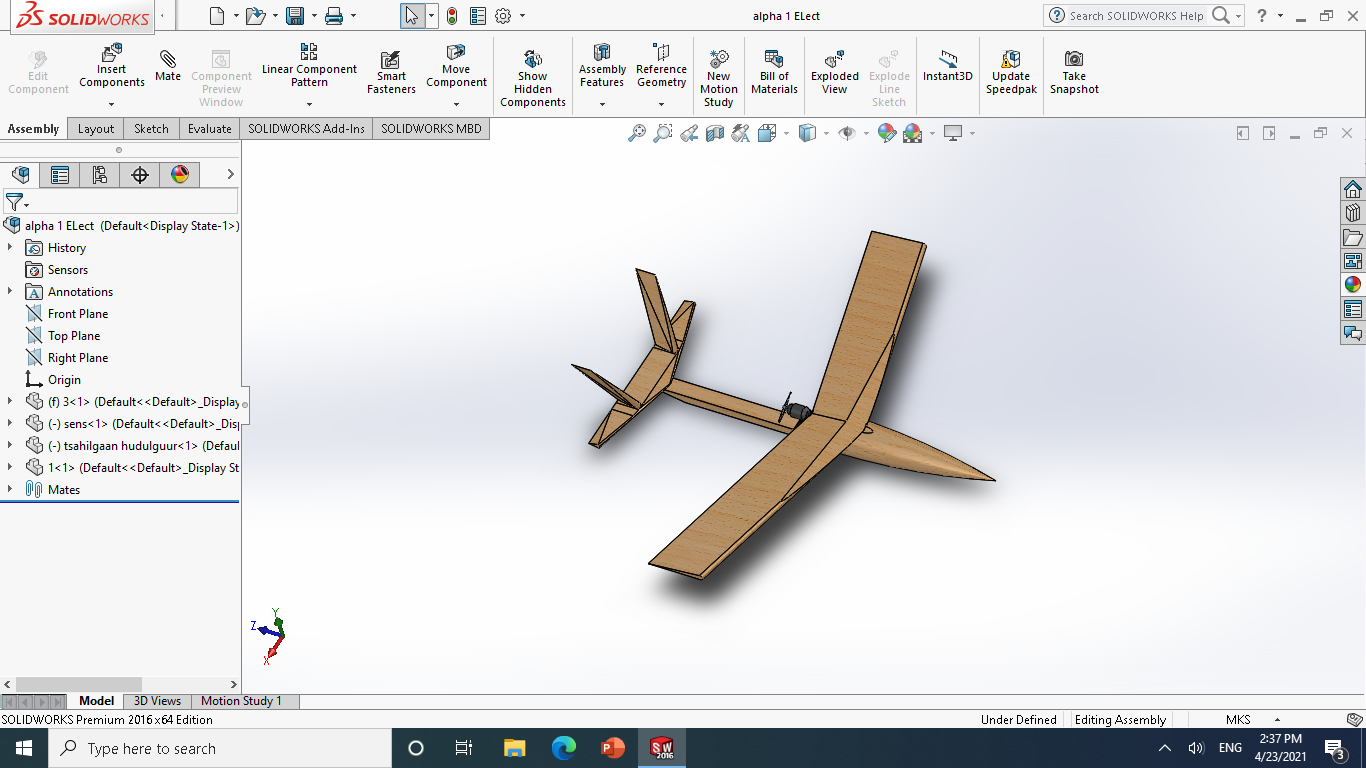 Free 3D file aircraft solidworks ️ ・Design to download and 3D print・Cults