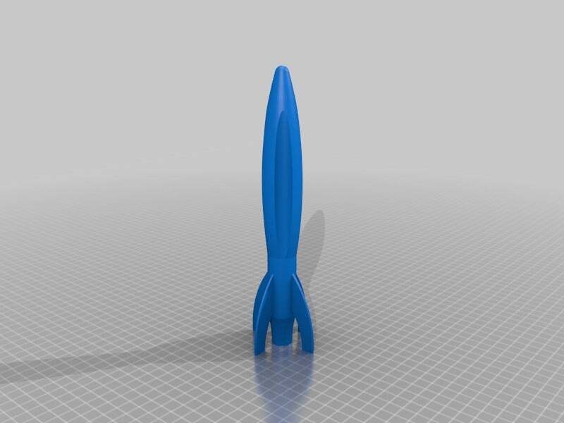 Free STL file Model rocket Rockets 🚀 ・3D print model to download・Cults