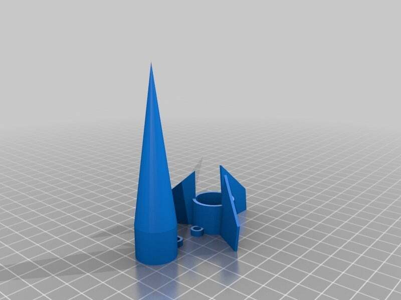 Free STL file Model rocket Rockets 🚀 ・3D print model to download・Cults