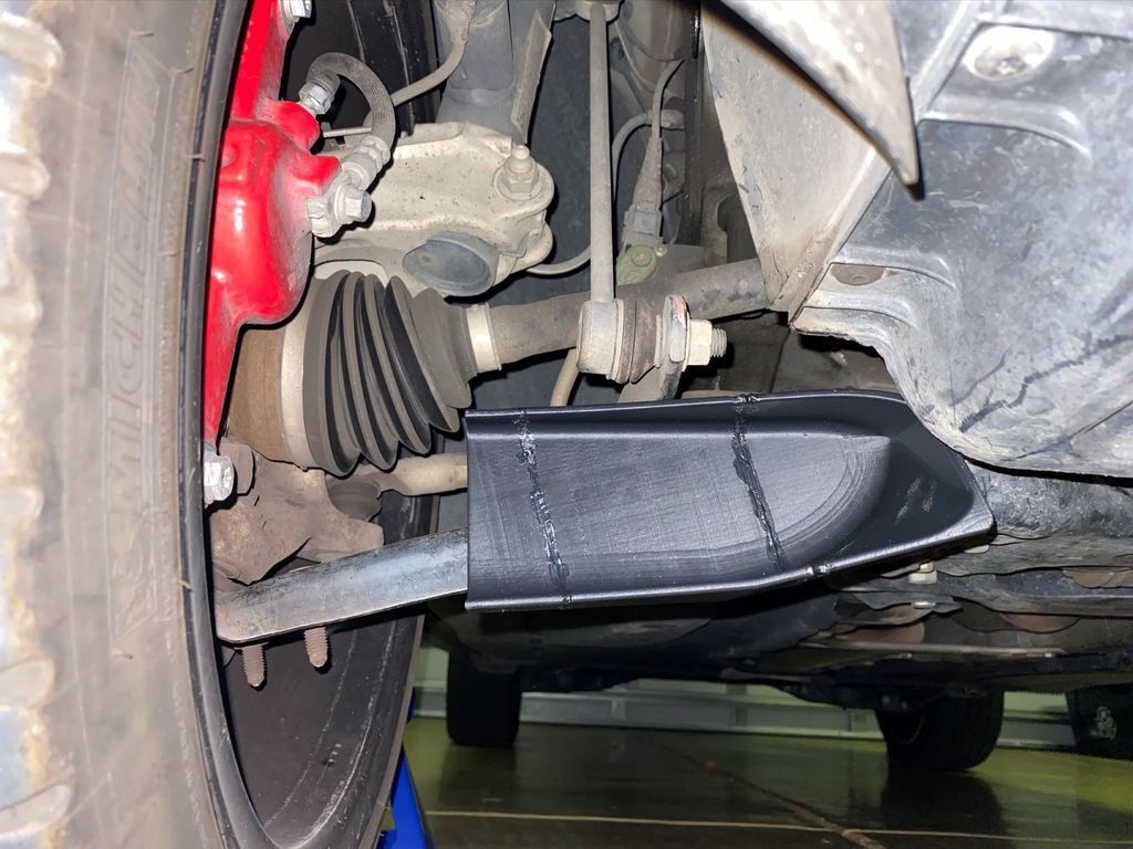 👽 MK7 GTI Brake Cooling Deflectors・Free STL File for ・Cults