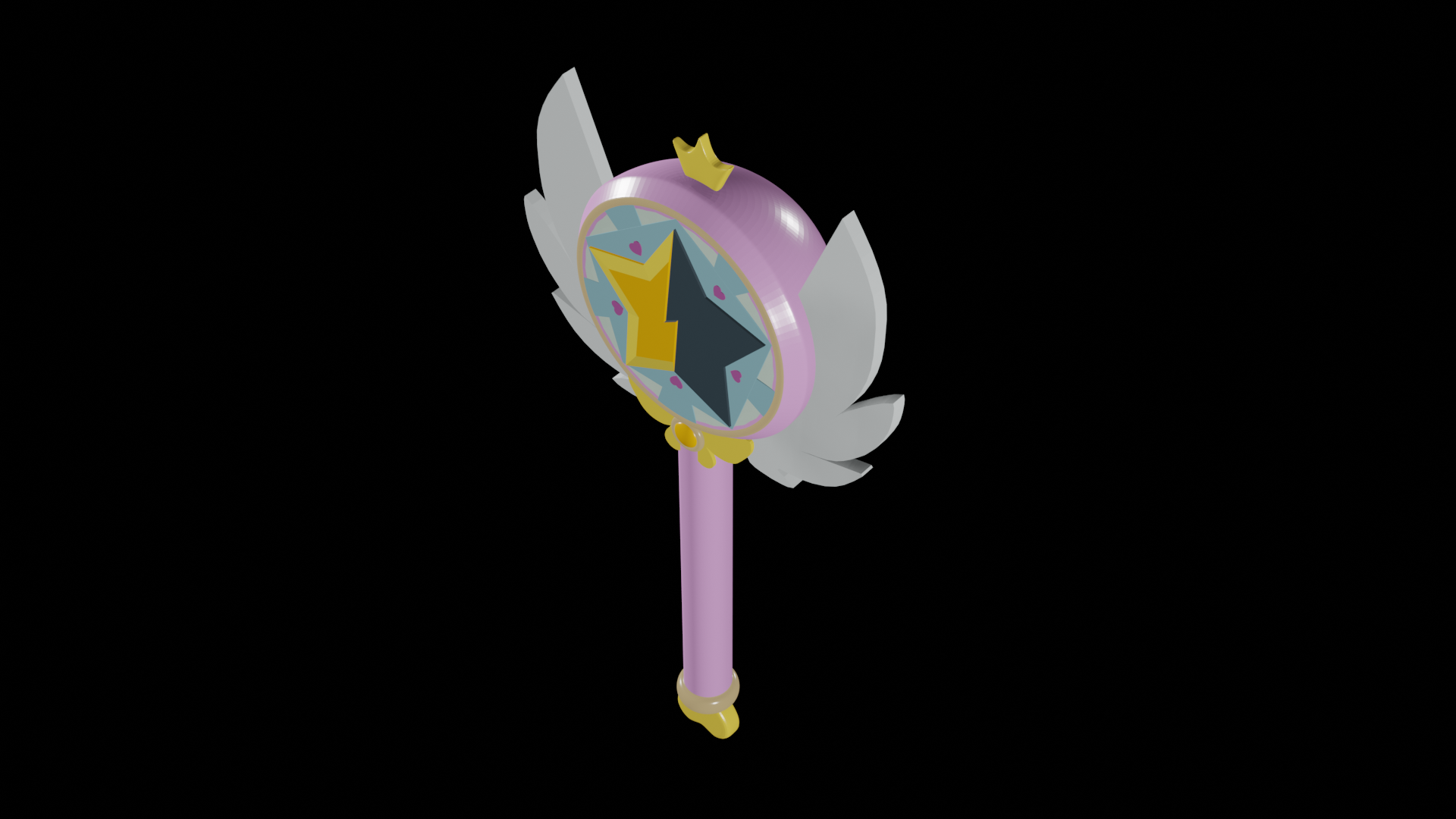 ⭐ STAR VS. THE FORCES OF EVIL, MAGIC WAND DESTROYED・ STL File for ・Cults