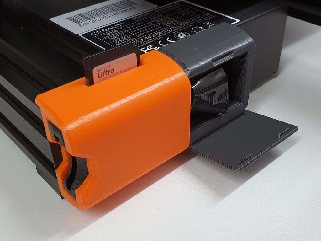 🔧 Ender 3 Pro V2 Compact SD Card Adapter Housing V4・Free STL File for ...
