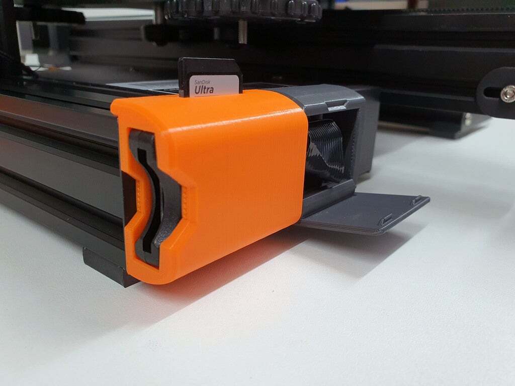 🔧 Ender 3 Pro V2 Compact SD Card Adapter Housing V4・Free STL File for ...