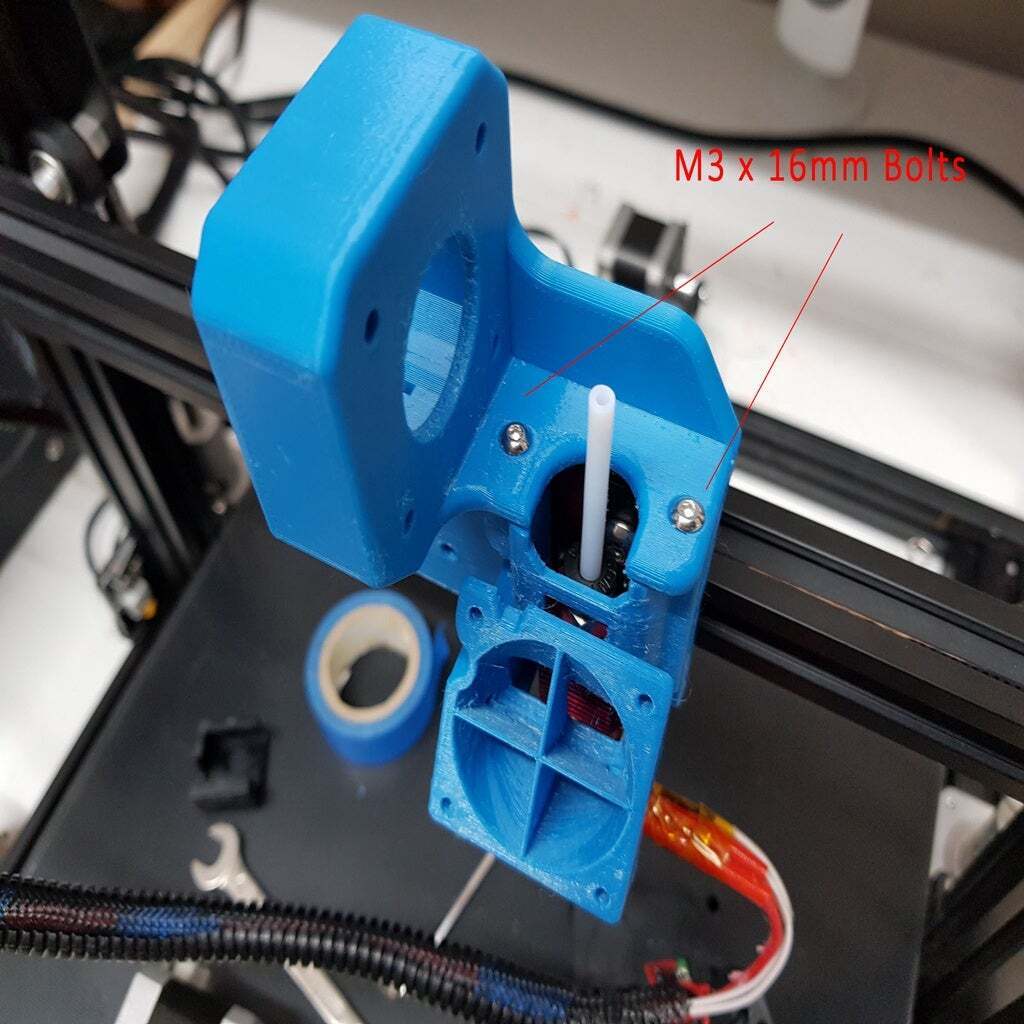🧑‍🔧 Ender 3 & CR10 Direct Drive Assembly for BMG Extruder with Hero Me ...