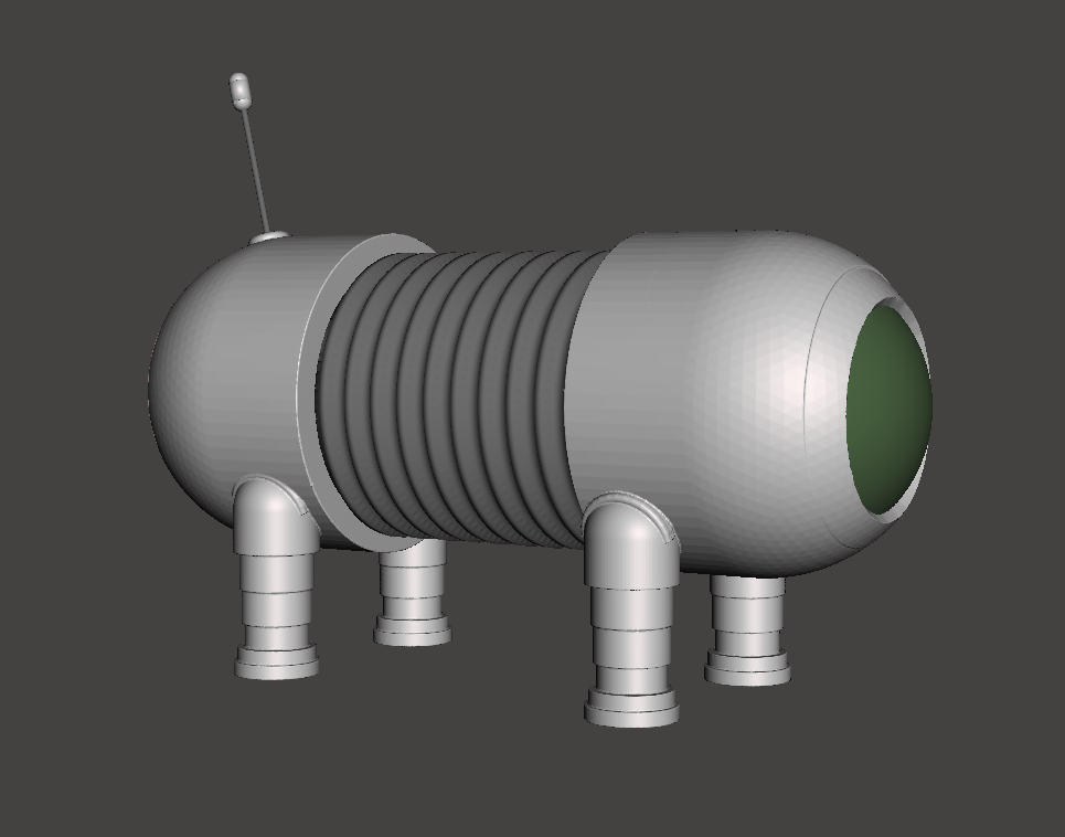 Free 3D file Virtual Pet Fetchbot 🥼 ・3D printable design to download・Cults