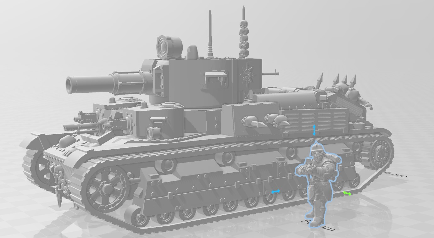 🪖 Urdeshi AT-83 Brigand Super Tank・Free STL File for ・Cults