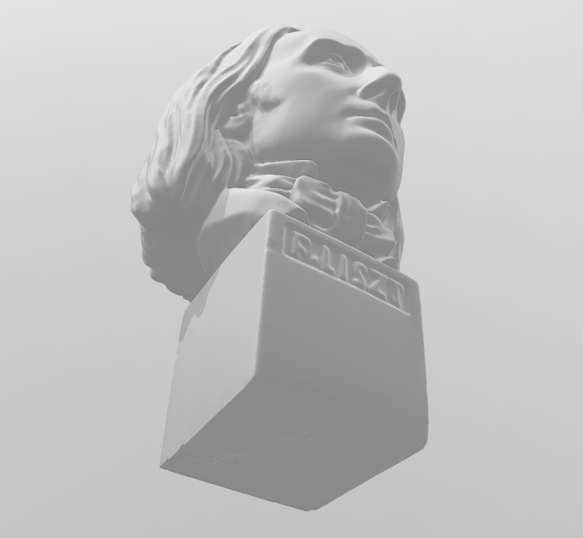 Archivo STL Busto de Franz Liszt 🗿 ・Idea de impresión 3D para descargar ...