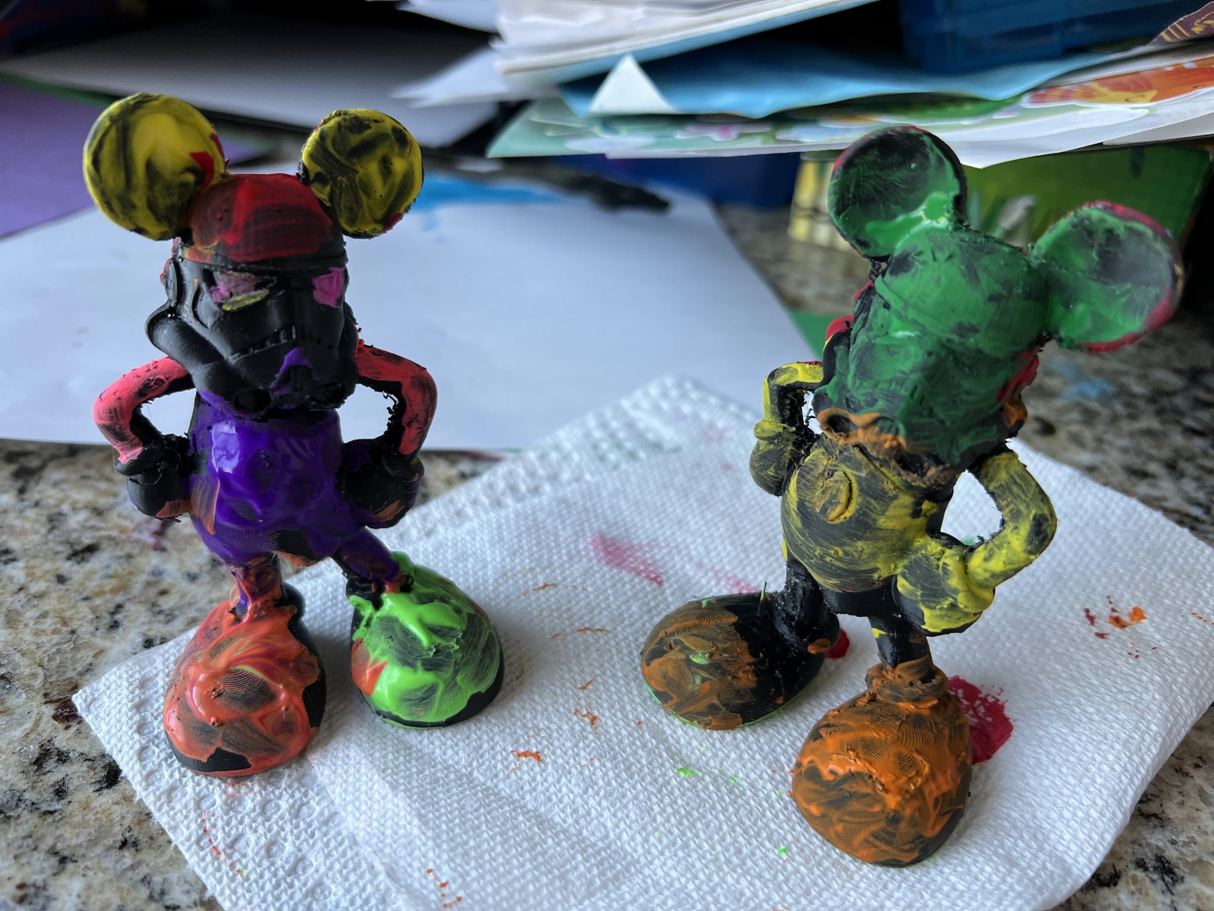 3D printed IMPERIAL STORM MICKEY -Desktop Disney Trooper-・Cults