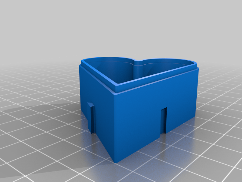 3D-Datei Herz-Dose 6er / Heartbox Sixpack / Blatt / Leaf kostenlos 📦 ・3D-druckbare Vorlage zum ...