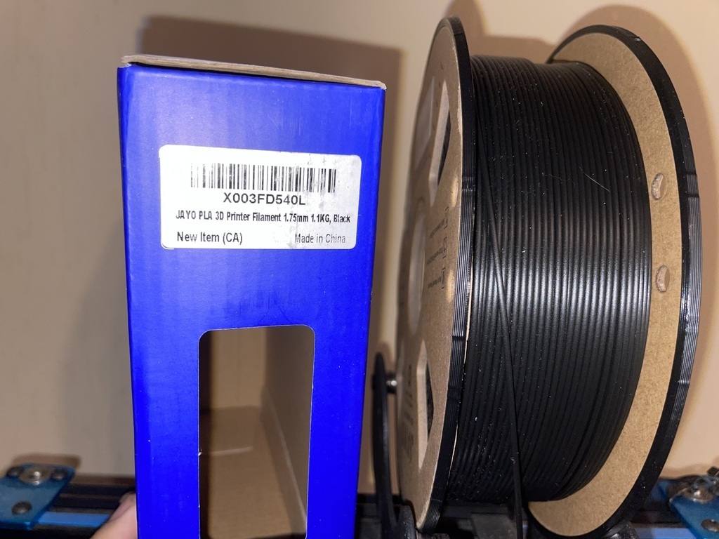 🪢 Cardboard Filament Roll Ring (To help spin on your filament roller ...