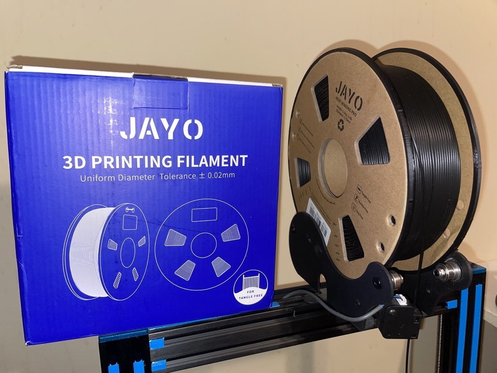 🪢 Cardboard Filament Roll Ring (To help spin on your filament roller ...