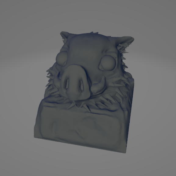 STL file Keycap Inosuke Demon Slayer 🐗 ・3D printing design to download ...
