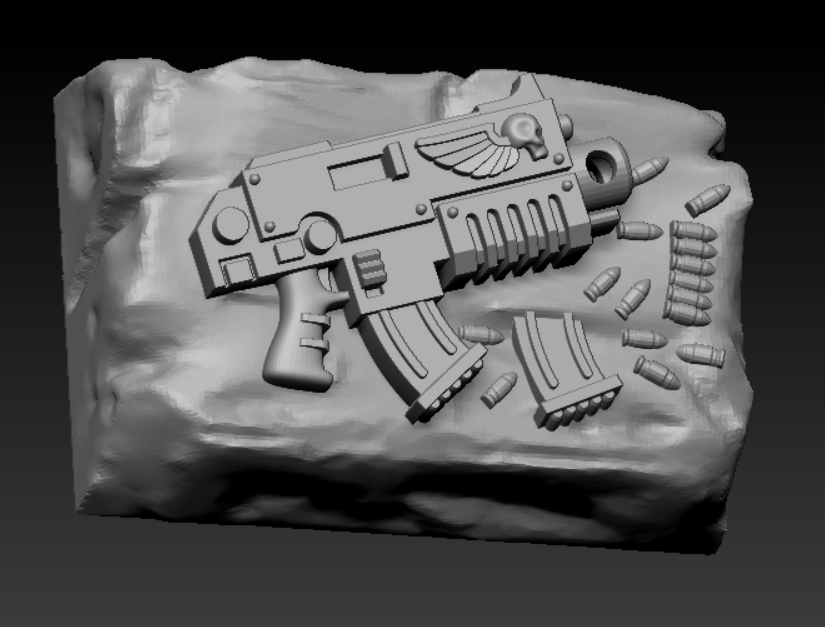 STL 文件 Keycap warhammer rivetgun - 1.5u ⚔ ・可下载 3D 打印机模型・Cults