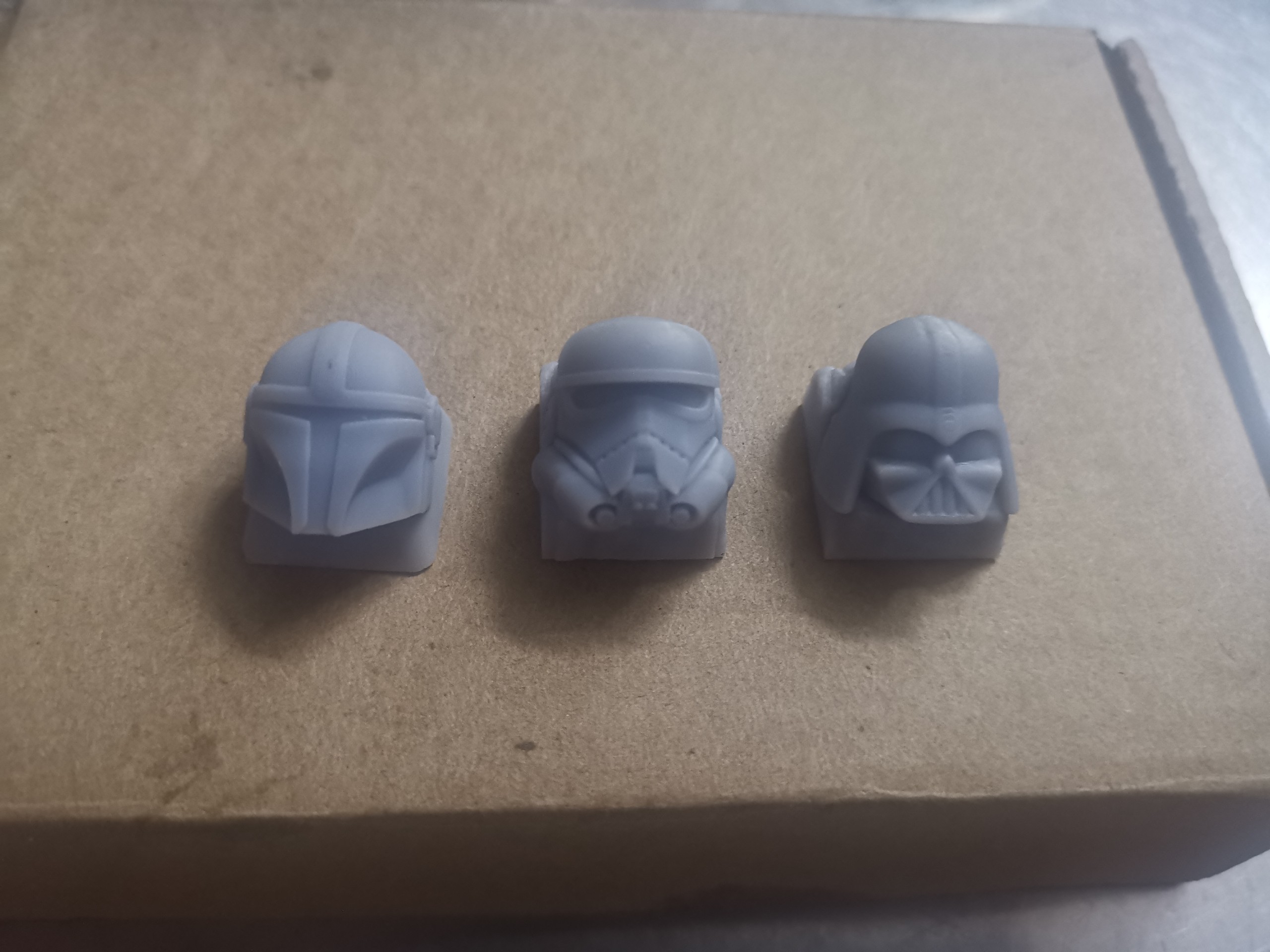 STL file Keycap Star Wars (pack 3) ⭐ ・3D printer model to download・Cults