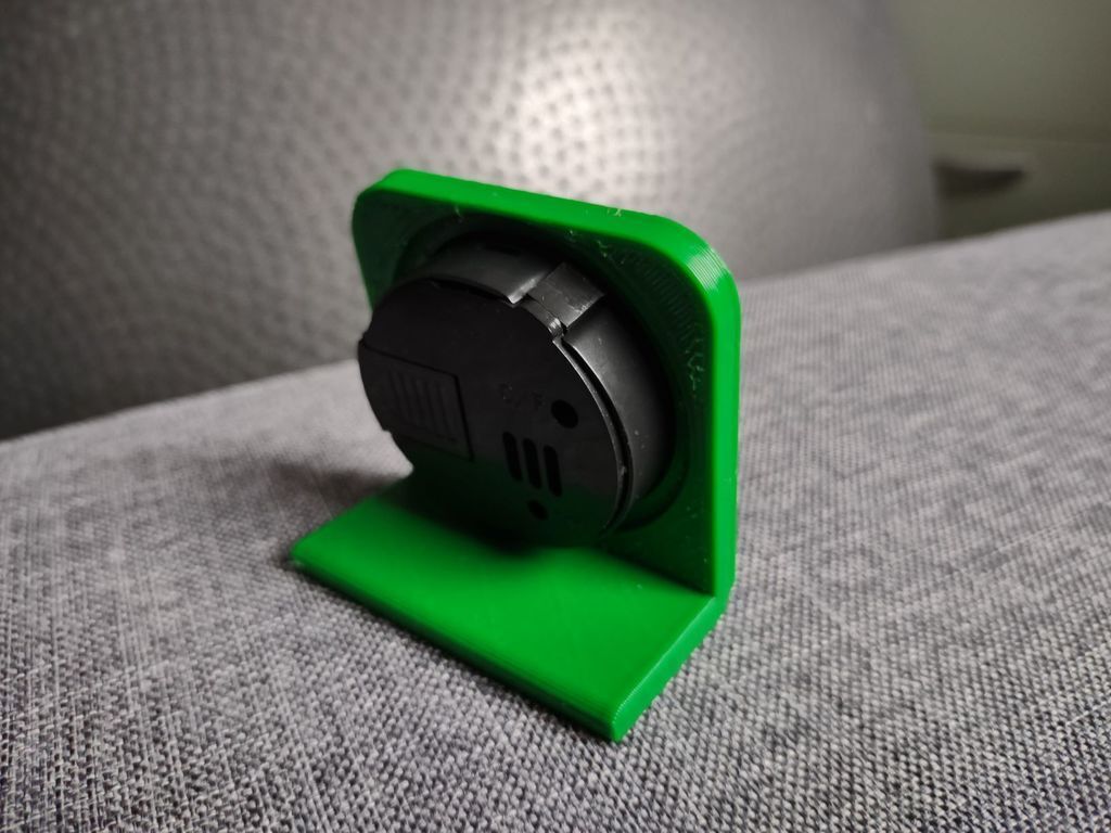 Free STL file temperature humidity-meter stand (round) 🏠 ・3D printer ...