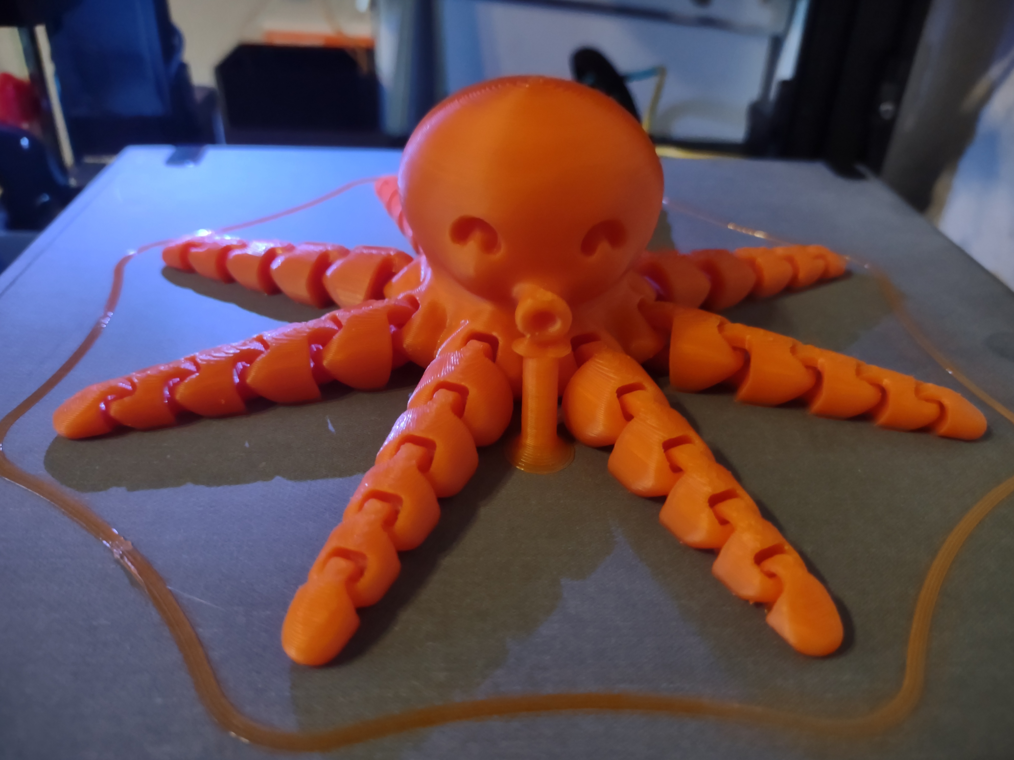 3D printable Cute Mini Octopus・Cults
