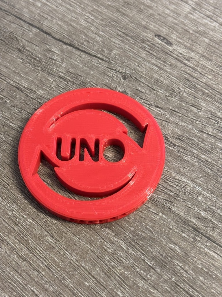 Free 3D file UNO play direction coin ️ ・3D print design to download・Cults