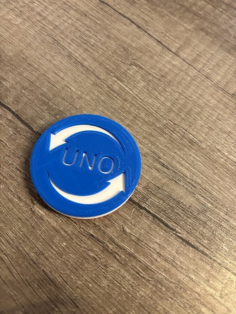 Free 3D file UNO play direction coin ️ ・3D print design to download・Cults