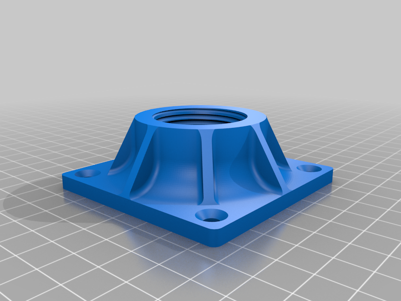 💪 Strong one inch (1'') pipe connector・Free 3D File for ・Cults