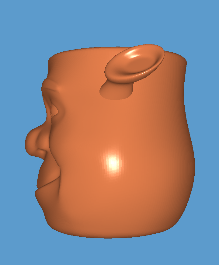 🪴 Shrek Pot・ STL File for 3D printing・Cults