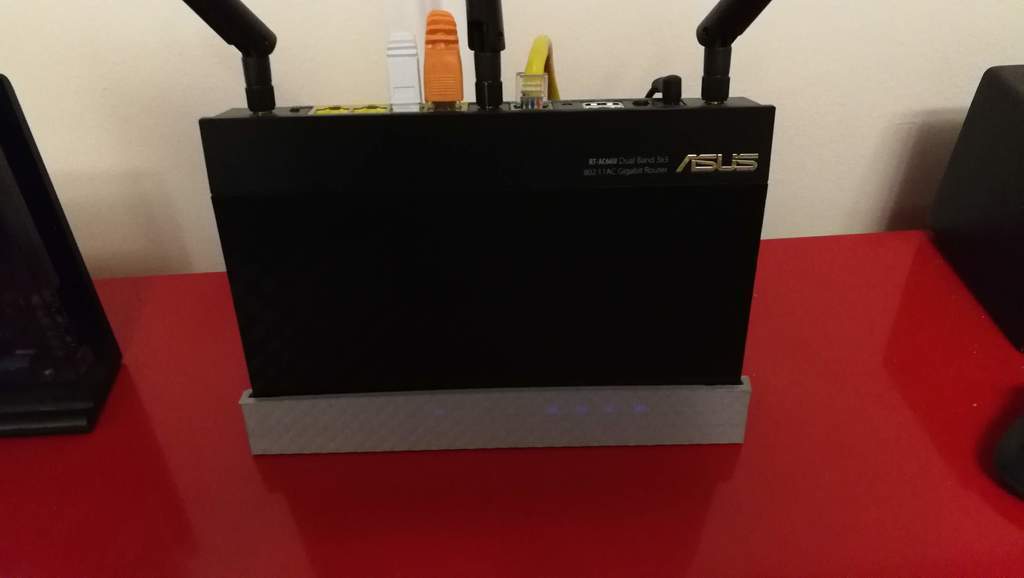 Free STL file ASUS RT-AC66U Router - Sliding LED Shutter 🏠 ・3D printer ...