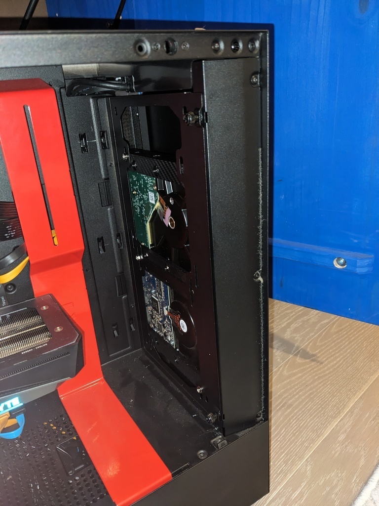 Free 3D file NZXT H510 Front Bay Hard Drive Mounting Bracket 🖥️ ・3D ...