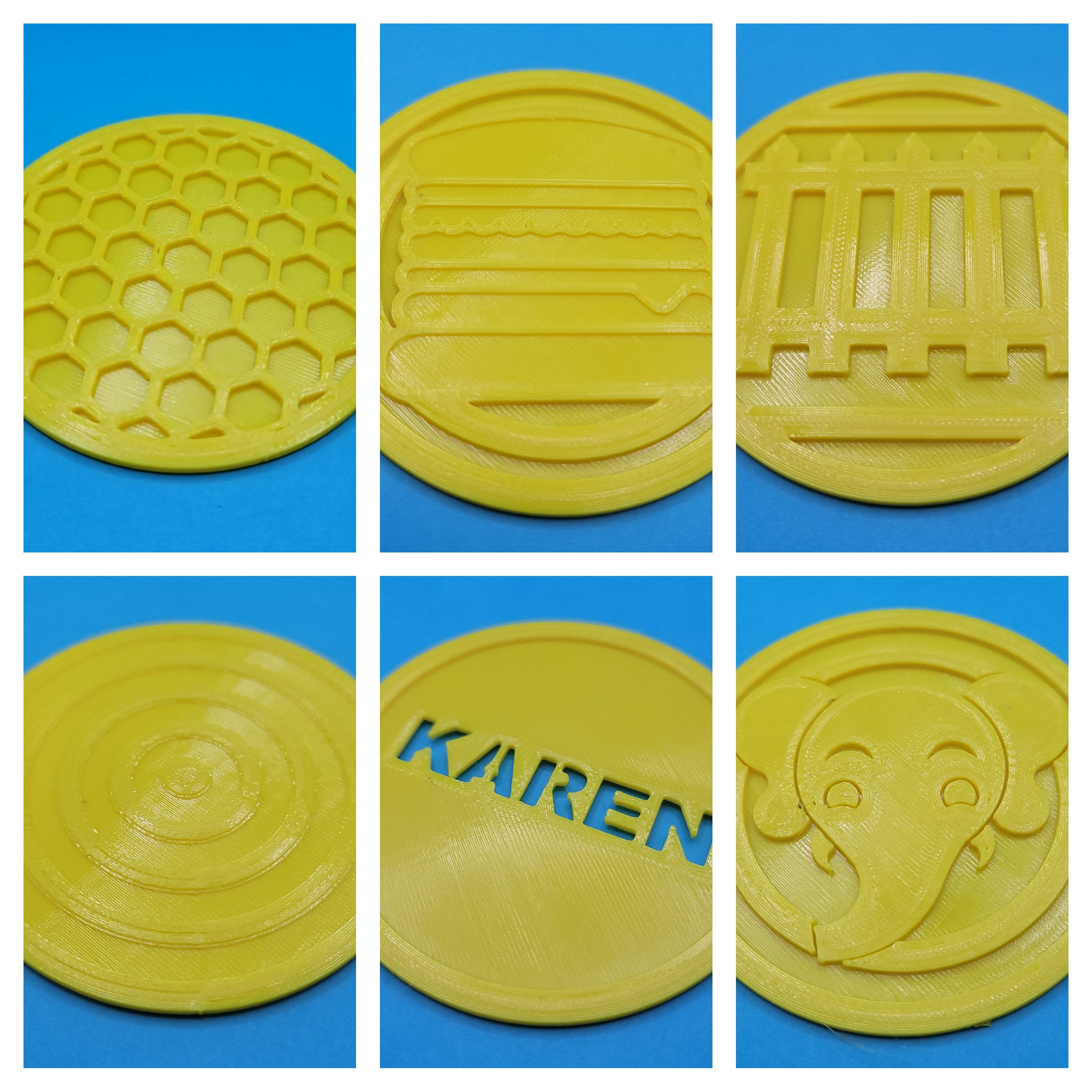 Free STL file Coaster Collection 🎨・3D printing idea to download・Cults