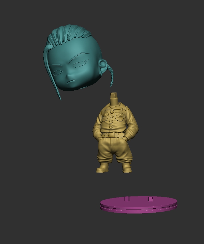 STL file DRAKEN - TOKYO REVENGERS 🗼 (OBJ)・3D printing model to download ...