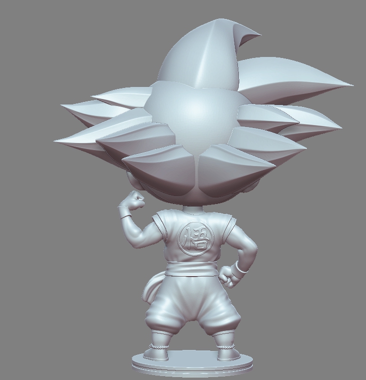 STL file Goku - Dragon Ball Z 🐉 ・3D printer model to download・Cults