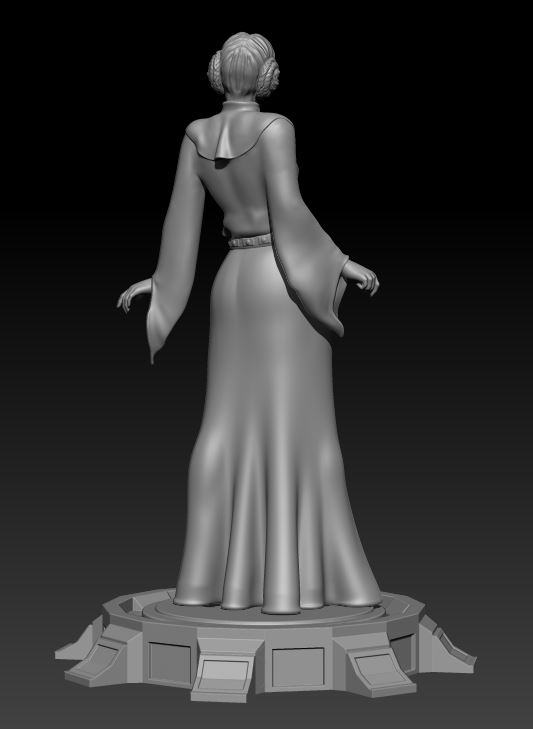 3D file Princess Leia 👸 ・3D printable model to download・Cults