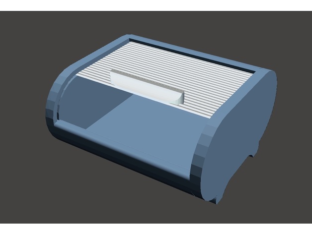 Free STL file Wide Roll Top Box 🔝 ・3D print design to download・Cults