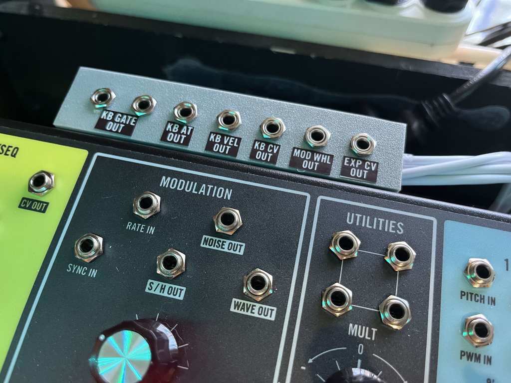 Free 3D file Moog Matriarch back panel extension. 🔙・3D printer design ...