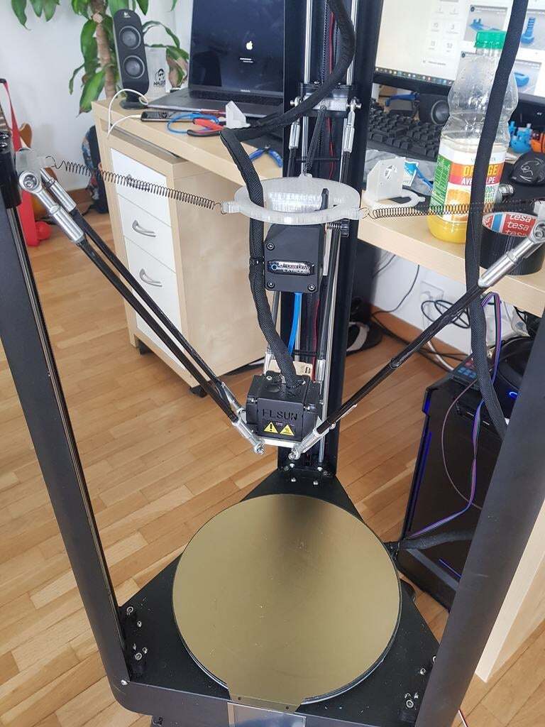 Free STL file Flying Extruder for FLSUN QQ-S and BMG 🔧 ・3D printable ...