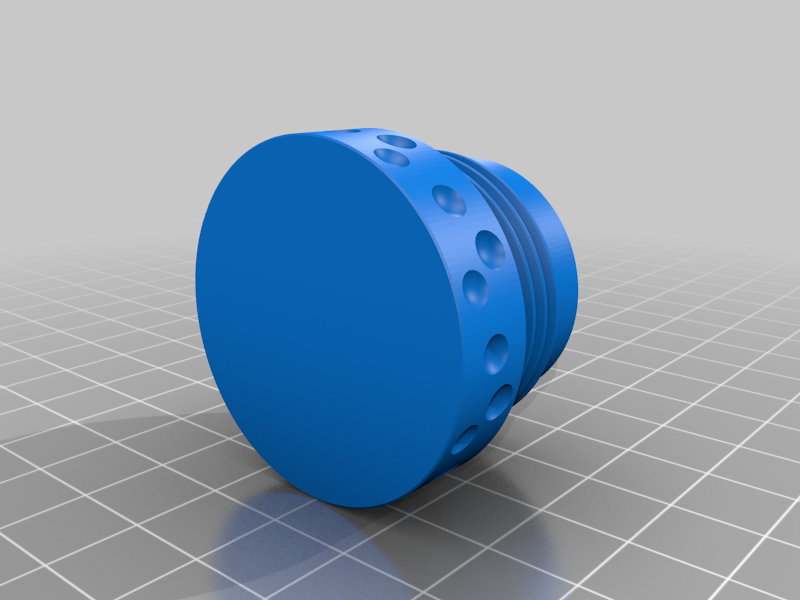 Free STL file Eye Drop Holder with Screwable Cover 👁️ (3MF)・3D printer ...