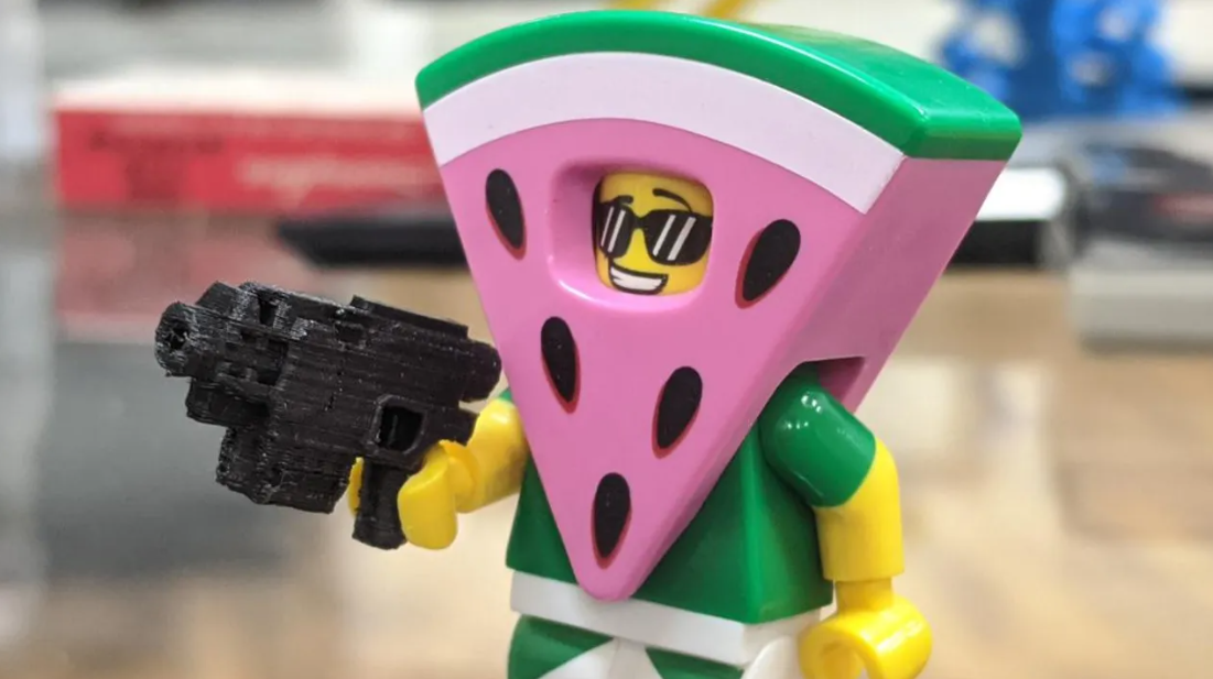 Free STL file lego gun 🔫 ・3D printable model to download・Cults