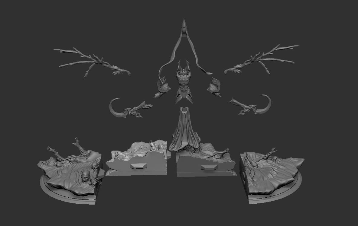 🎨 Malthael Diablo 3 STL 3D print model・ 3D File for ・Cults