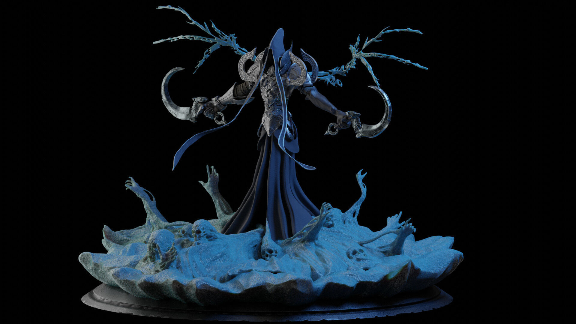 🎨 Malthael Diablo 3 STL 3D print model・ 3D File for ・Cults