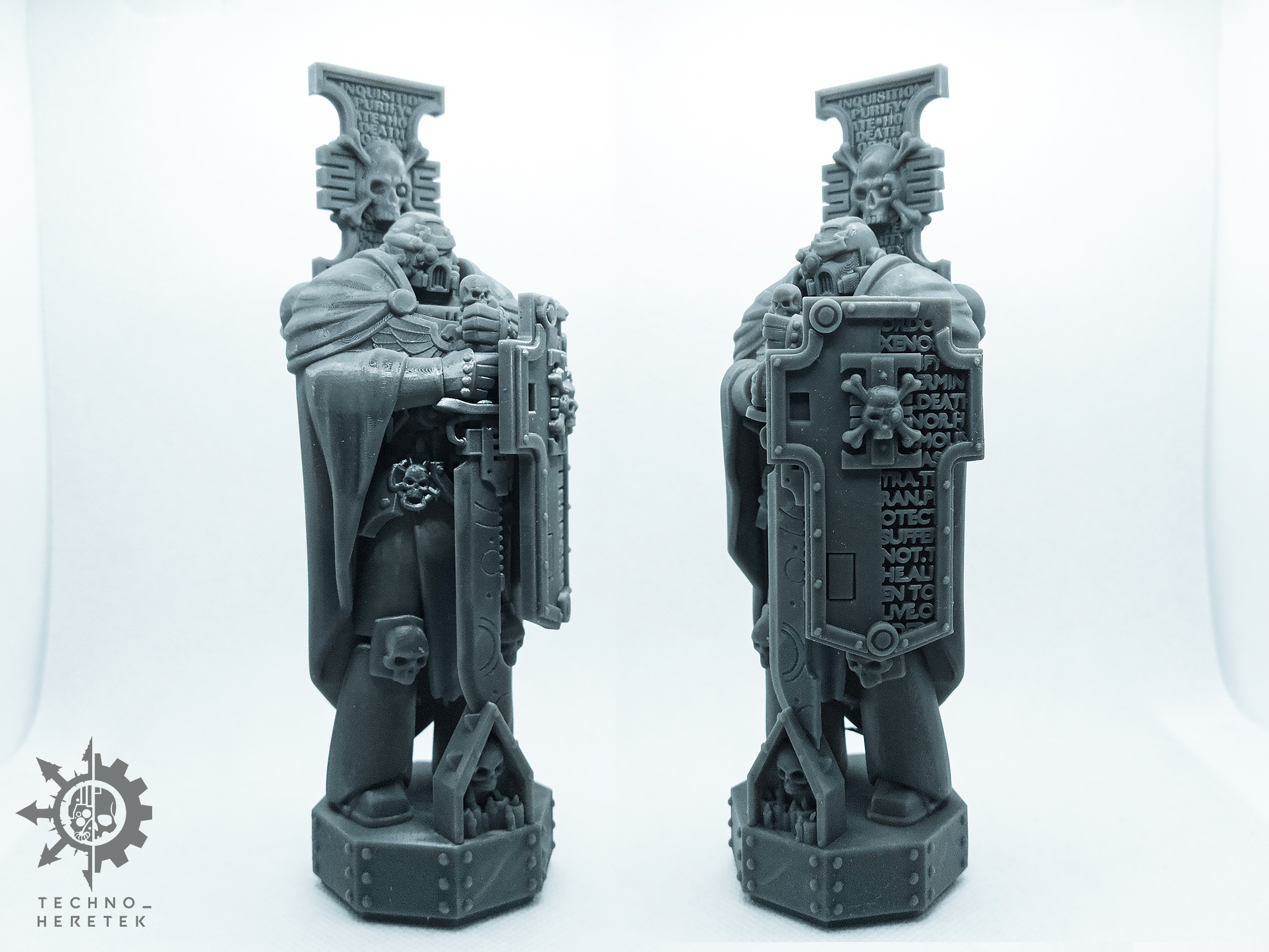 3D printer Imperial Statue - Honored Deathwatch Veteran 40k • made with ...