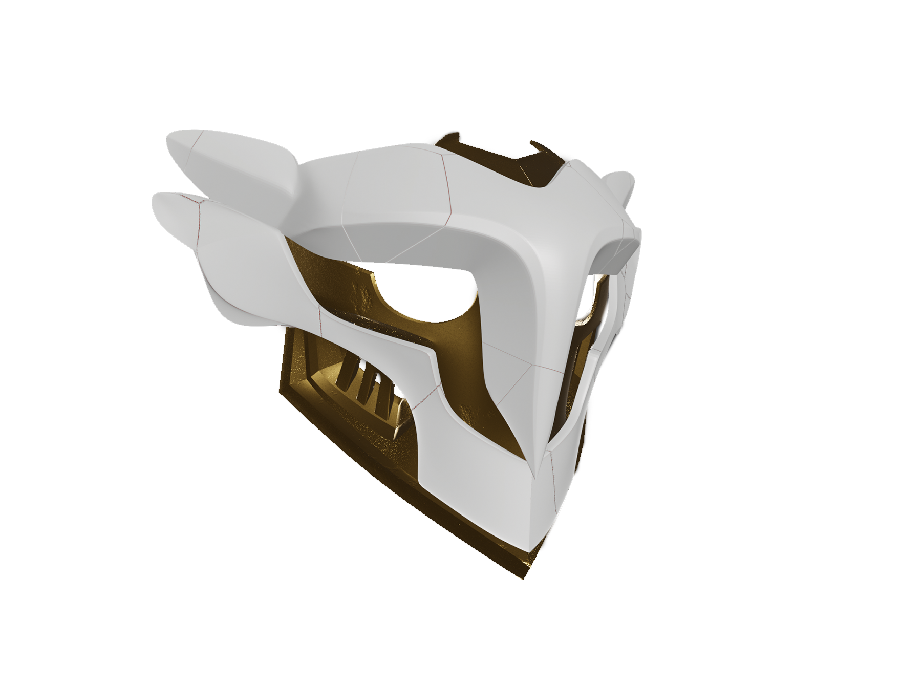 👽 Ekko Firelight Mask - Arcane・Archivo 3D para ・Cults