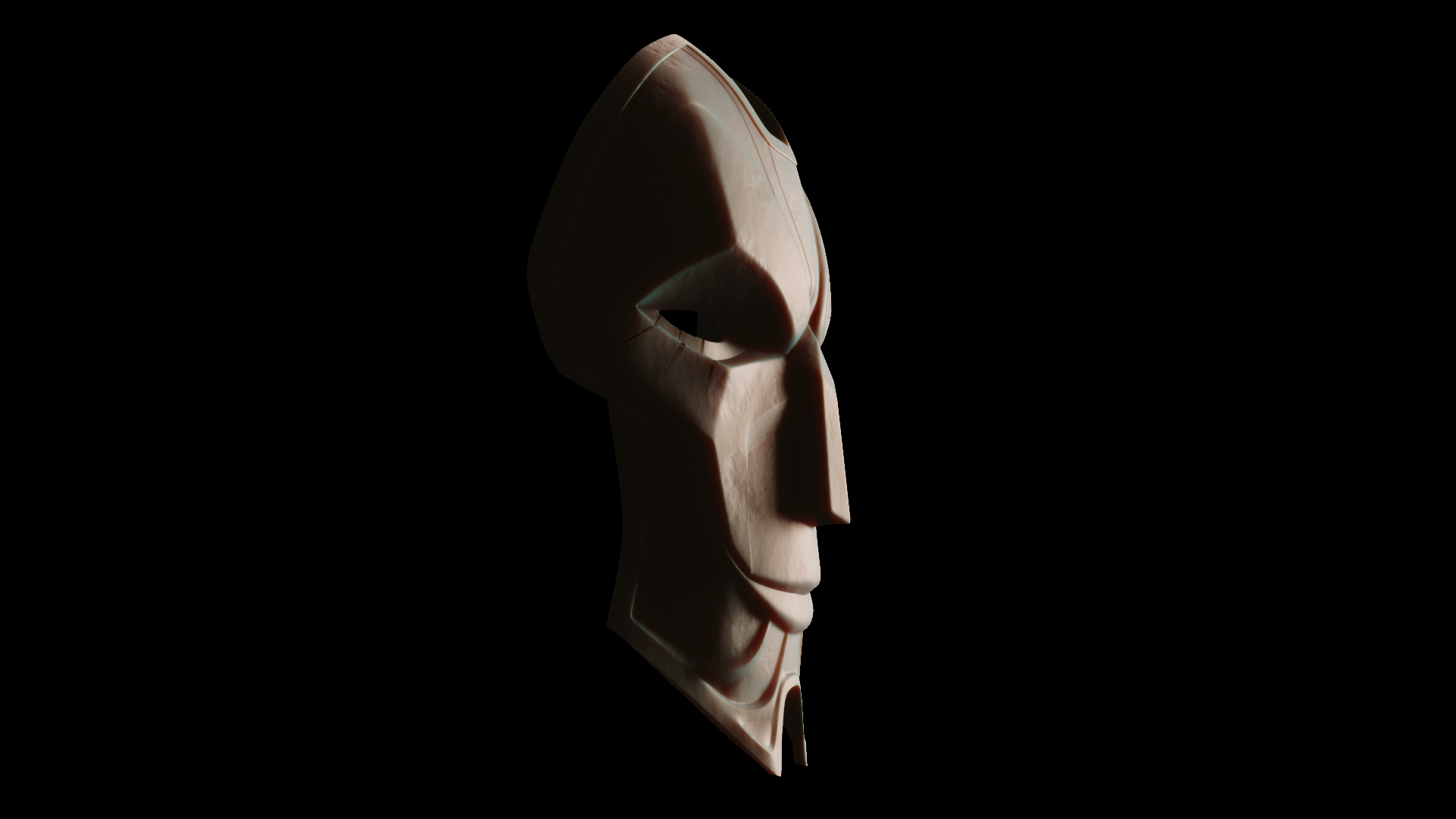 Archivo STL Máscara Jhin 🎲 ・Modelo de impresión 3D para descargar・Cults