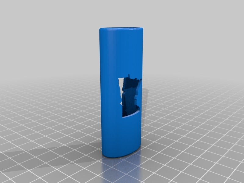 🎭 MN Cutout Lighter Case v2・Free STL File for ・Cults