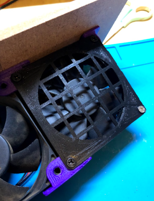 🛡️ 80mm Fan Shield・Free STL File for 3D printing and CNC machining ...