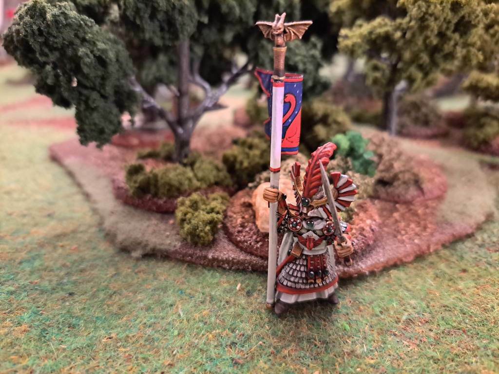 🧝 High Elf Battle Standard Bearer・Free 3D File for ・Cults