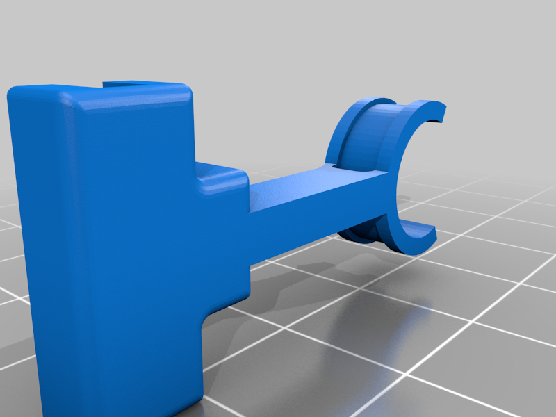 Free 3D file ELRS antenna mount for tubular frames (stiff antennas ...