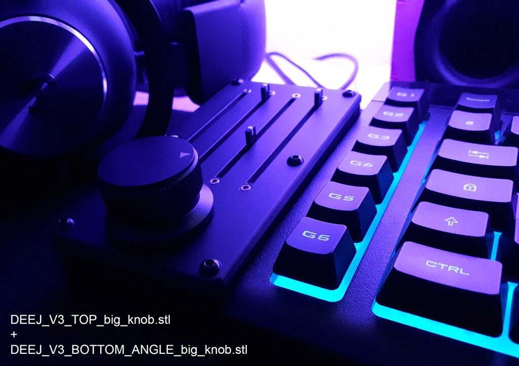 Free STL file Deej enclosure v2 🔧・3D printing template to download・Cults